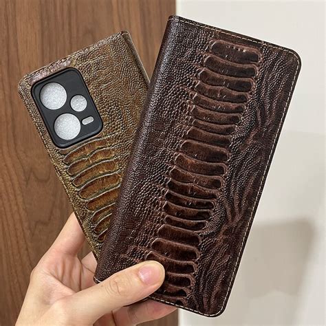 Magnet Leather Genuine Skin Flip Wallet Phone Case Cover On For Xiaomi Redmi Note S