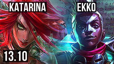 Kata Vs Ekko Mid Quadra 16m Mastery 1226 Godlike 300 Games