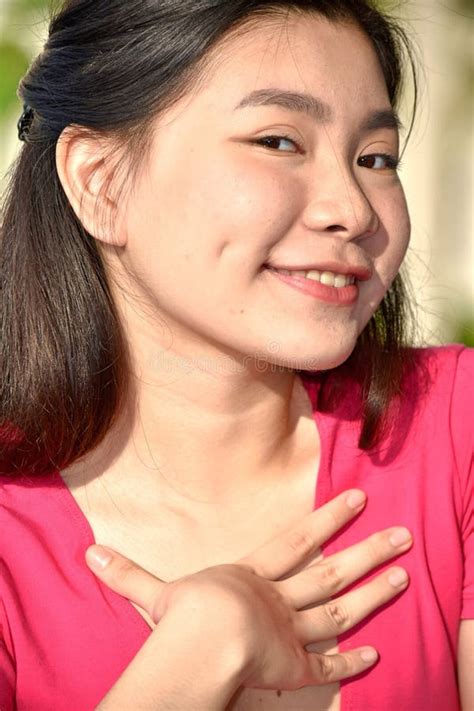 An Adult Female And Appreciation Stock Image Image Of Grownup Asian