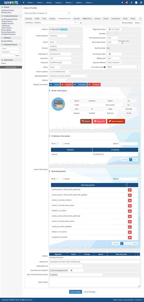 Kamatera Cloud Automation WHMCS Marketplace