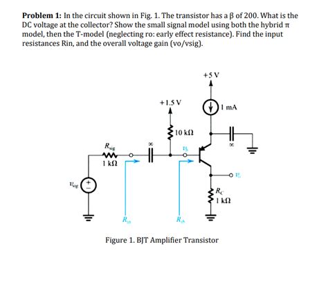 Problem In The Circuit Shown In Fig The Chegg Com