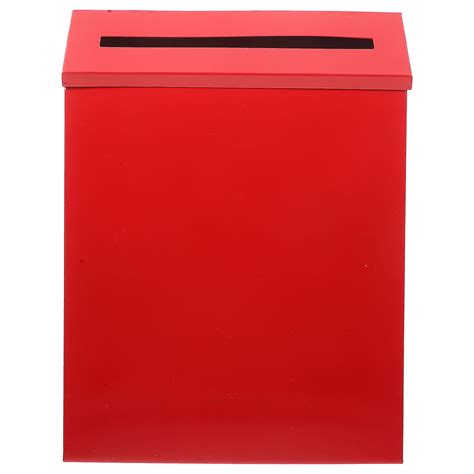 Metal Mailbox Letter Container Wall Mounted Mailbox Large Capacity