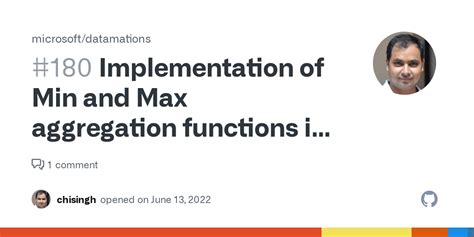 implementation of min and max aggregation functions in javascript