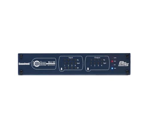 bss毕斯 blu 50 数字音频控制数字处理器四进四出数字音频矩阵 百度爱采购
