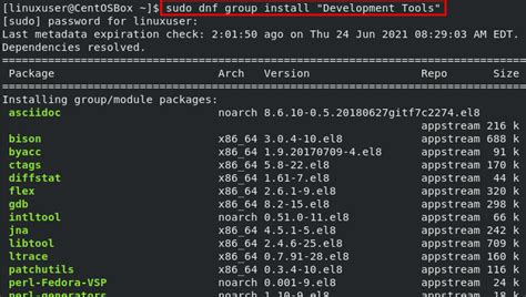 Centos 8에 Gcc 컴파일러를 설치하는 방법 Linux 힌트