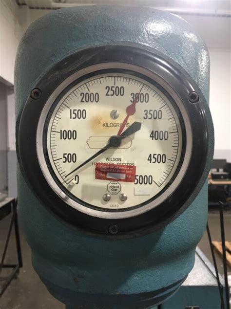 Wilson Model K 10 Brinell Hardness Tester Frank Bacon