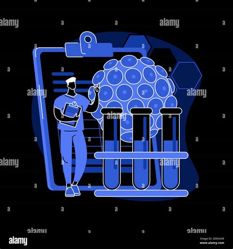 Hpv Test Abstract Concept Vector Illustration Stock Vector Image And Art