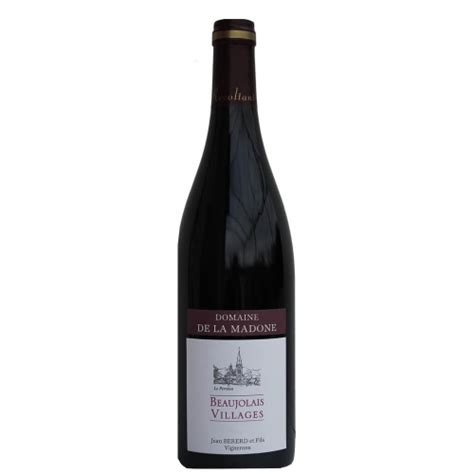 Beaujolais Villages Rouge Le Perréon Bio Domaine de la Madone