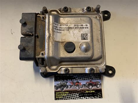 Polaris Ranger 570 Ecu Ecm Base M17 Cdi Ignition 4014759