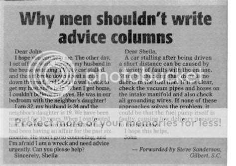 Advice Column Photo By Infrarrd9 Photobucket