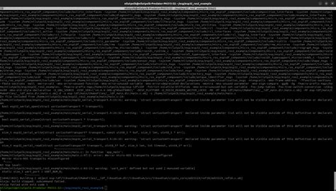 Not Able To Build Code Int Publisher Custom Transport Over Uart