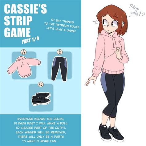 Cassies Strip Game Part 1 By Anonymousdude2008 On Deviantart