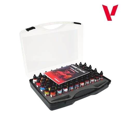 Vallejo Game Color Set - Foundation 80 Colors + Case