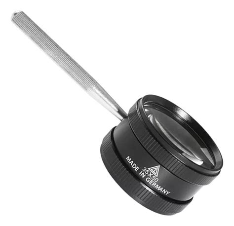Lupas Lupa 35x Lupa Óptica De Metal Portátil De 50mm Para Id Mercadolibre