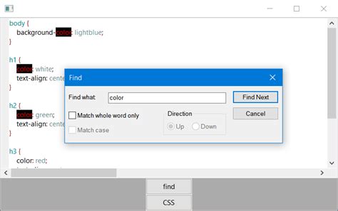 Wxpython How Do I Make My Find Dialog Not Interfere With Lexer In