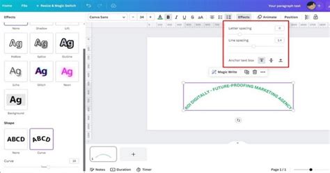 How To Curve Text In Canva: 5 Basics Steps