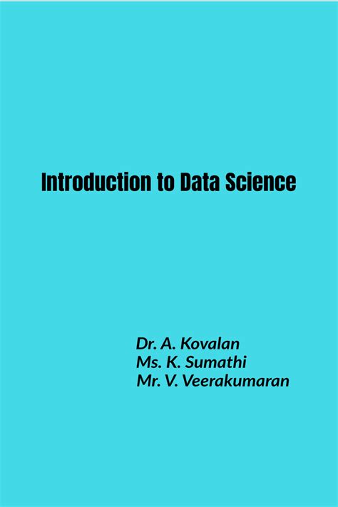 Introduction To Data Science