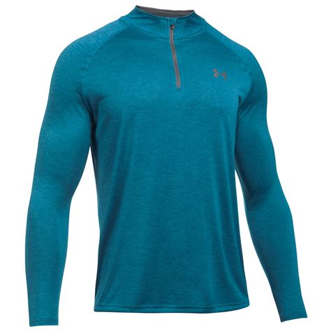 Under Armour Mens Ua Tech 14 Zip Long Sleeve Top Workout Layer 35 Off