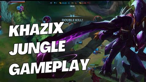 Wild Rift Kha Zix Jungle Gameplay Build Runes YouTube