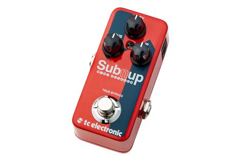 TC Electronic Announces the Sub ‘N’ Up Mini Octaver – No Treble