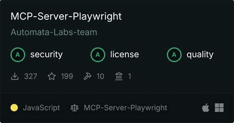 Github Automata Labs Teammcp Server Playwright Mcp Server For