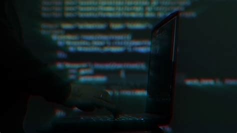 Hacker Writing Code Cracking Computer Stock Footage SBV Storyblocks