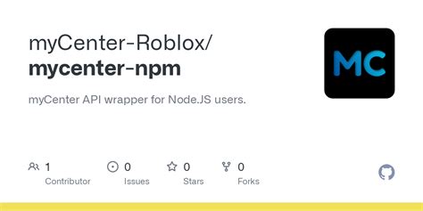 Github Mycenter Roblox Mycenter Npm Mycenter Api Wrapper For Node Js