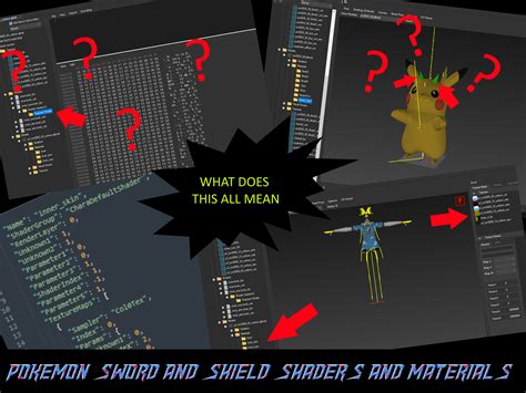 Sword And Shield Shaders And Materials Guide Pokemon Sword And Shield