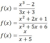 Finding Asymptotes Rules