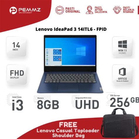 Jual Lenovo Ideapad Itl Fpid Core I G Ssd Gb Abyys Blue Di Seller Pemmz