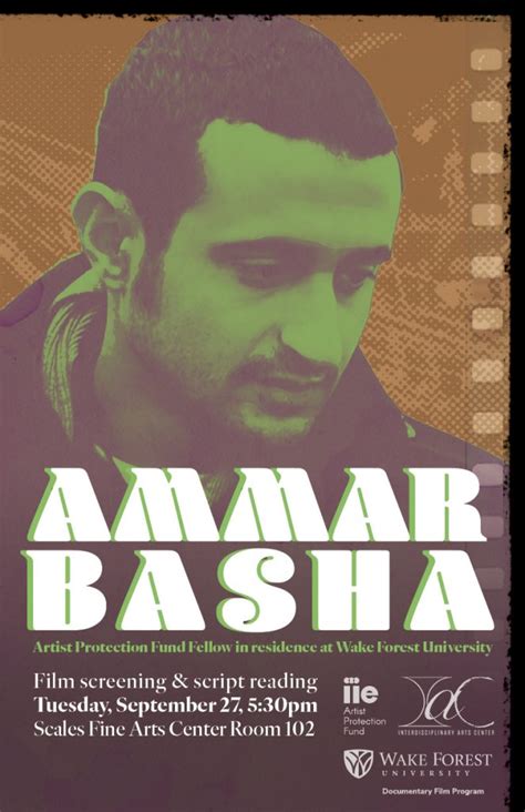 Ammar Basha Screening And Script Reading Interdisciplinary Arts Center