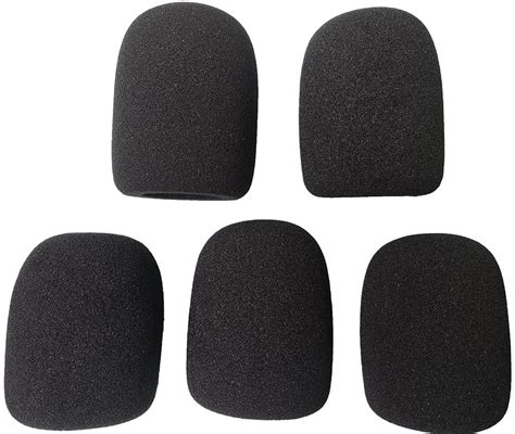 5 Pack Foam Cover Handheld Microphone Windshield Professional