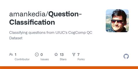 github amankedia question classification classifying questions from