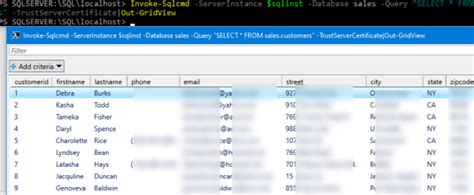 PowerShell Querying Microsoft SQL Server With Invoke SqlCmd TheITBros