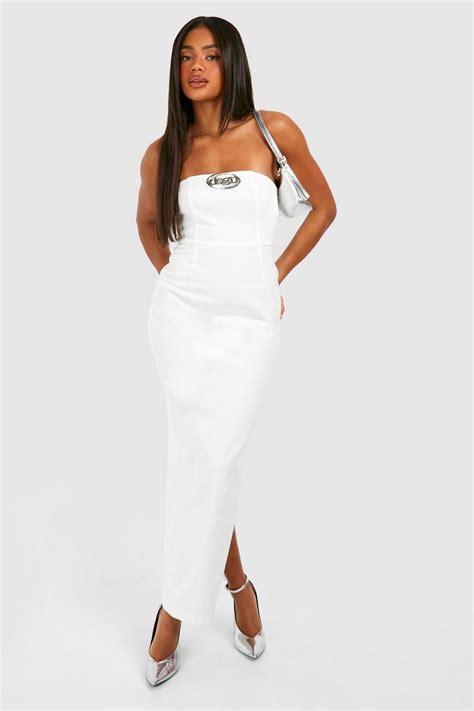 Denim Dresses Denim Shirt Dresses And Mini Dresses Boohoo Uk