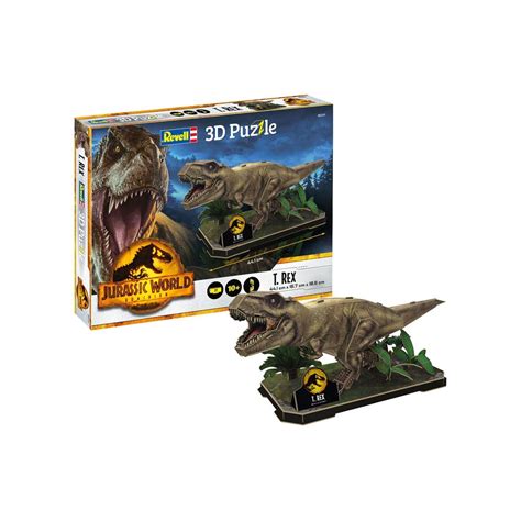 Jurassic World Le Monde Daprès Puzzle 3d T Rex Figurine Discount