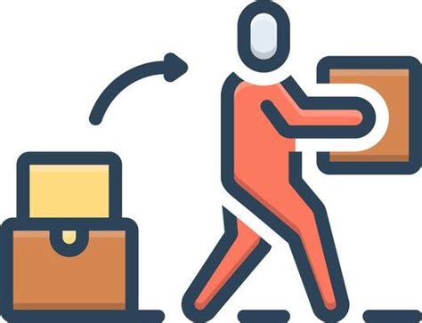 Manual Handling Icon Vector Art Icons And Graphics For Free Download