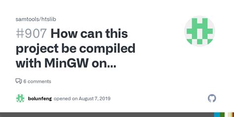 How Can This Project Be Compiled With Mingw On Windows Issue