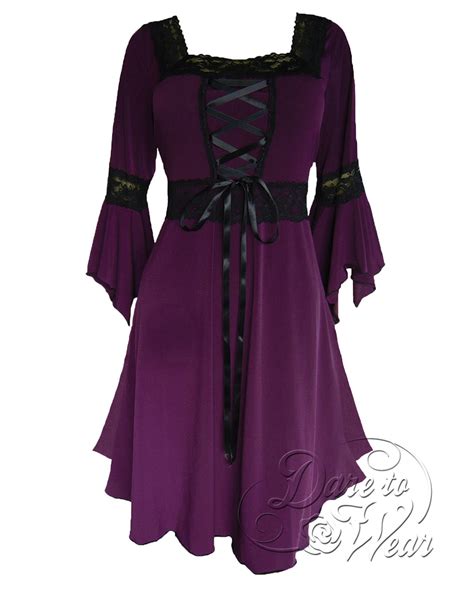 Purple Gothic Dresses