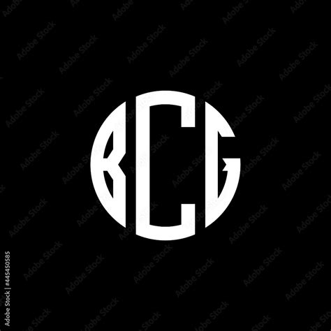 Bcg Letter Logo Design Bcg Letter In Circle Shape Bcg Creative Three