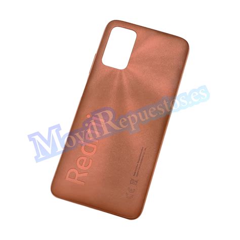 Tapa Trasera Para Xiaomi Redmi T Naranja MovilRepuestos Es