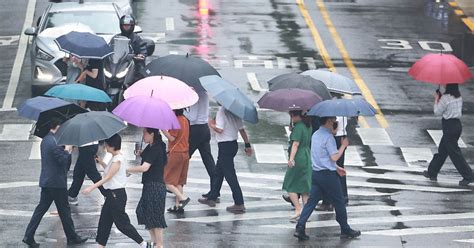뉴스초점 밤사이 전국 장맛비시간당 20~30㎜ 집중호우