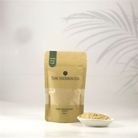 Jual The Herbiscus Premium Ginger Powder Jahe Bubuk Shopee Indonesia
