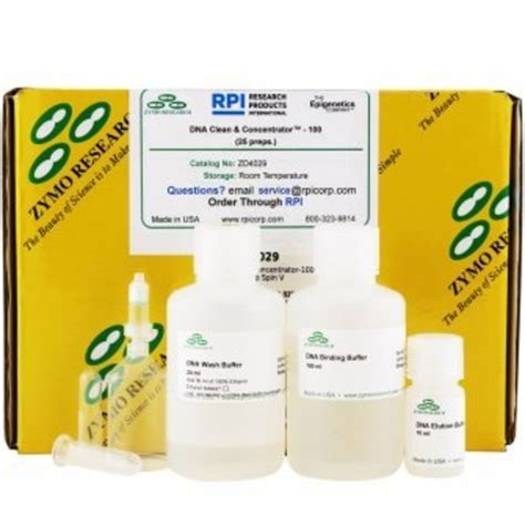 Zymo Research Dna Clean And Concentrator 100 25 Preps Zd4029 Zoro