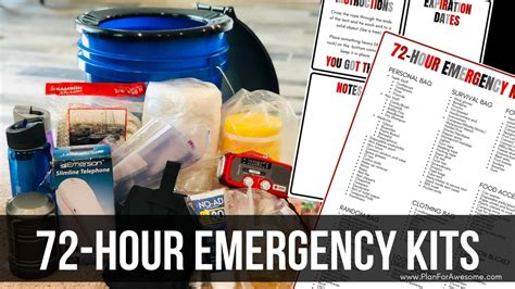 How To Prepare A 72 Hour Emergency Kit At Chuck Miranda Blog