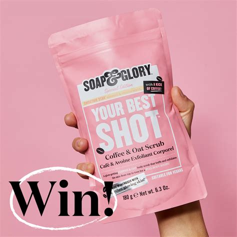 Soap And Glory Smoothie Star Your Best Shot Coffee And Oat Scrub 180g