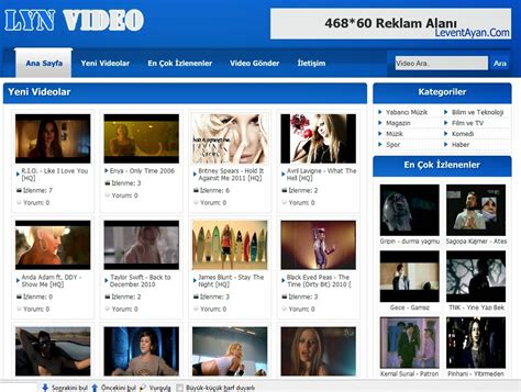PHP LYN VİDEO Scripti Script Hocasi