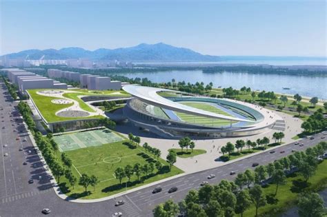 龙港市体育中心、实训基地、新城中学项目进展 资讯中心 龙港网