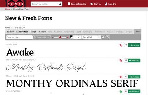 The Essential Guide To 1001 Fonts Vast Library Of Free And Premium