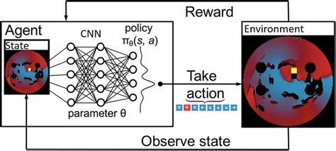 A Schematic Overview Of How A Deep Q Learning Network Functions
